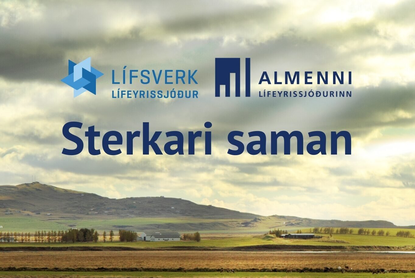 Lífsverk og Almenni lífeyrissjóðurinn sameinast | Lífeyrismál.is